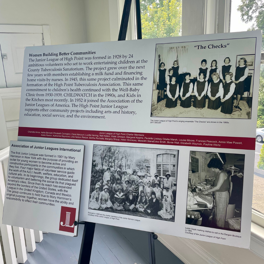 Our History - Junior League of High Point